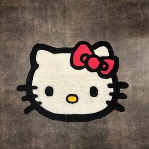 Hello Kitty Rug Cartoon Character Tufted Design Rugs Customized Anime ...