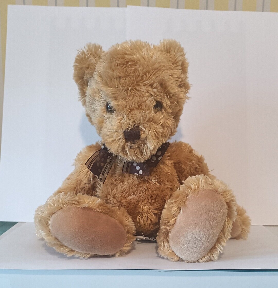 Russ Berrie Teddy Bear From John Lewis - Exclusive Vintage 12" Plush ...