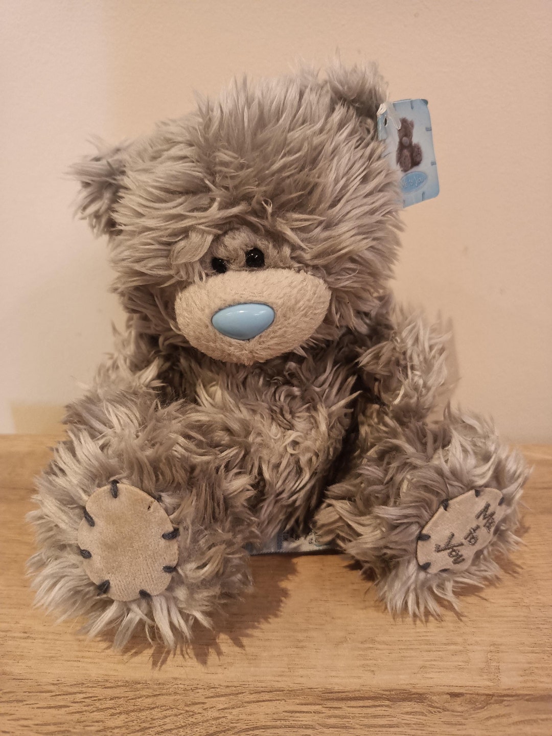 Adorable Me to You Tatty Teddy Bear Plush: 5.5" Gray Stuffed Animal ...