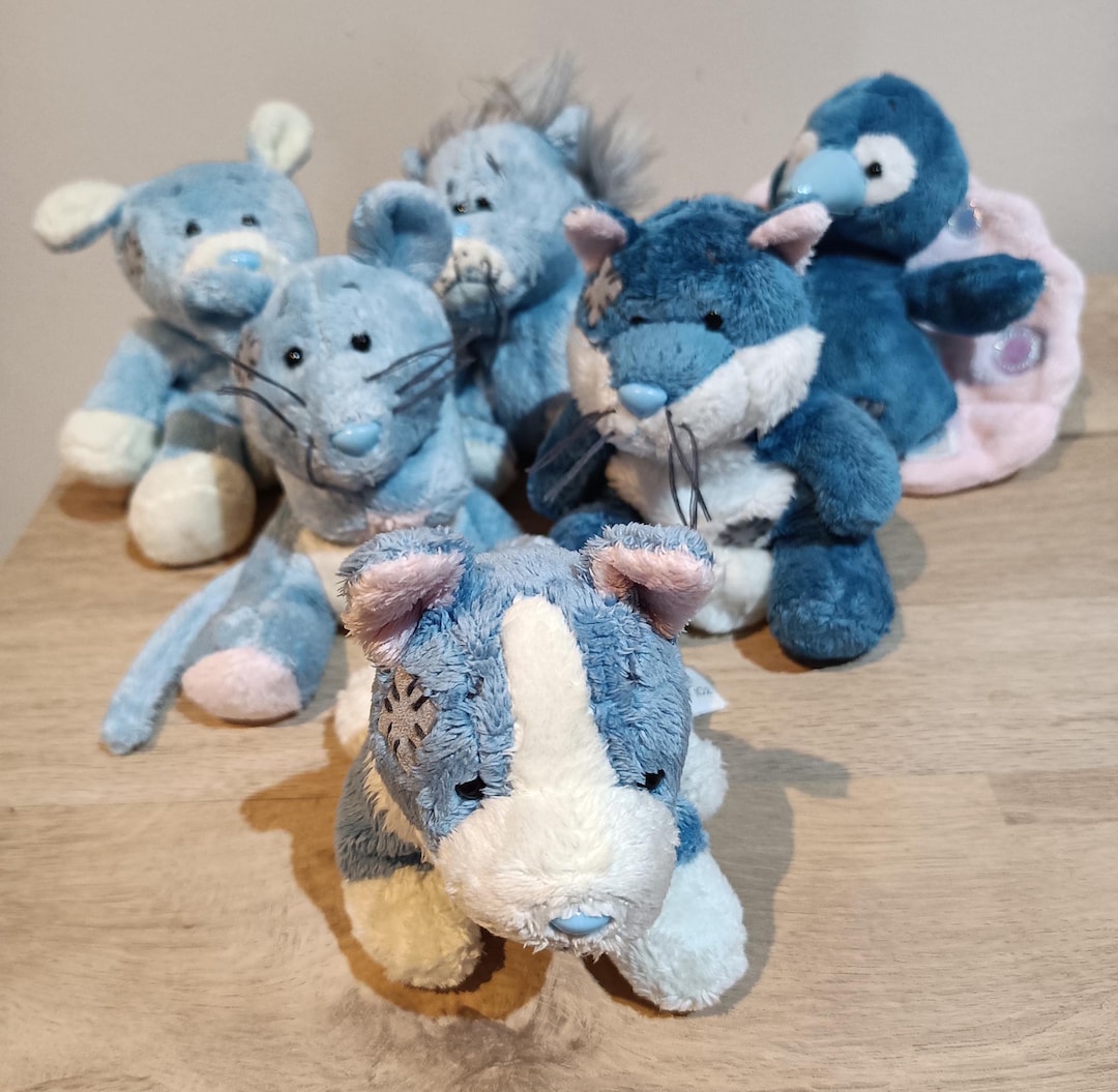Adorable My Blue Nose Friends 4-inch Plush Toys: Cute Animal Characters ...