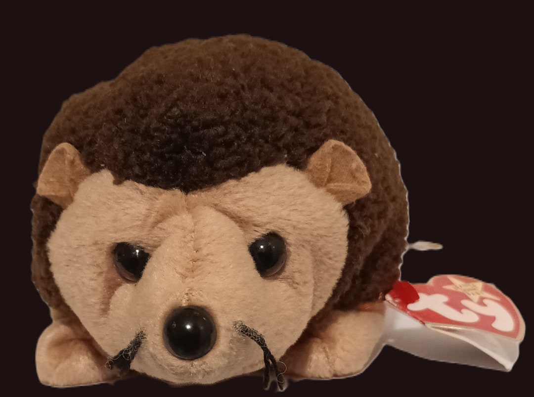 Ty Prickles the Hedgehog Beanie Baby: Vintage Rare Collectible Plush ...