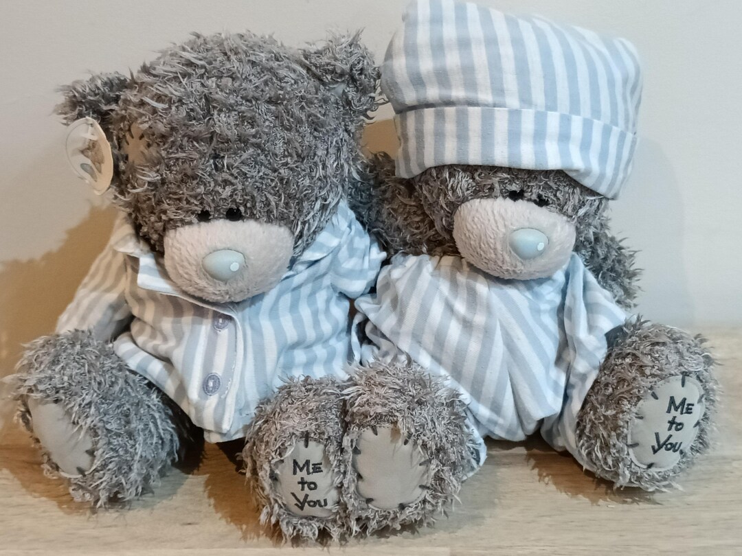 Adorable Me to You Tatty Teddy Bear Plush Pair in Matching Pyjamas ...