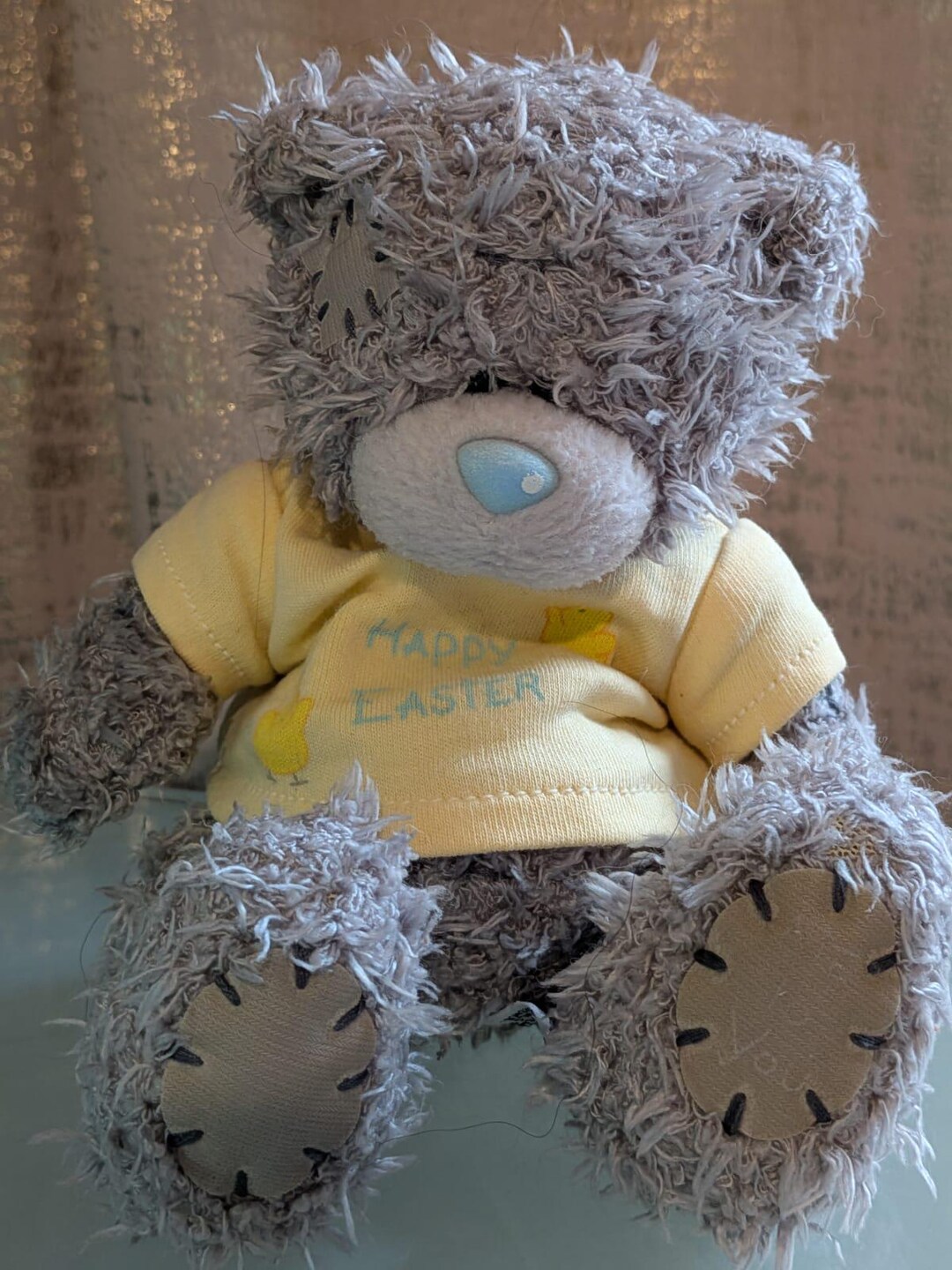 Vintage Me to You Tatty Teddy Bear. Happy Easter Edition With Yellow ...