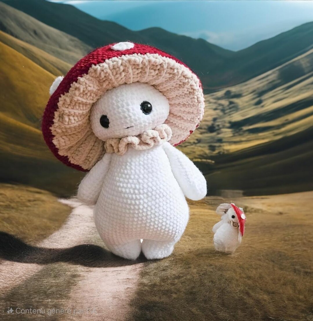 Mushroom Guy - Crochet Pattern / Amigurumi - Etsy Canada