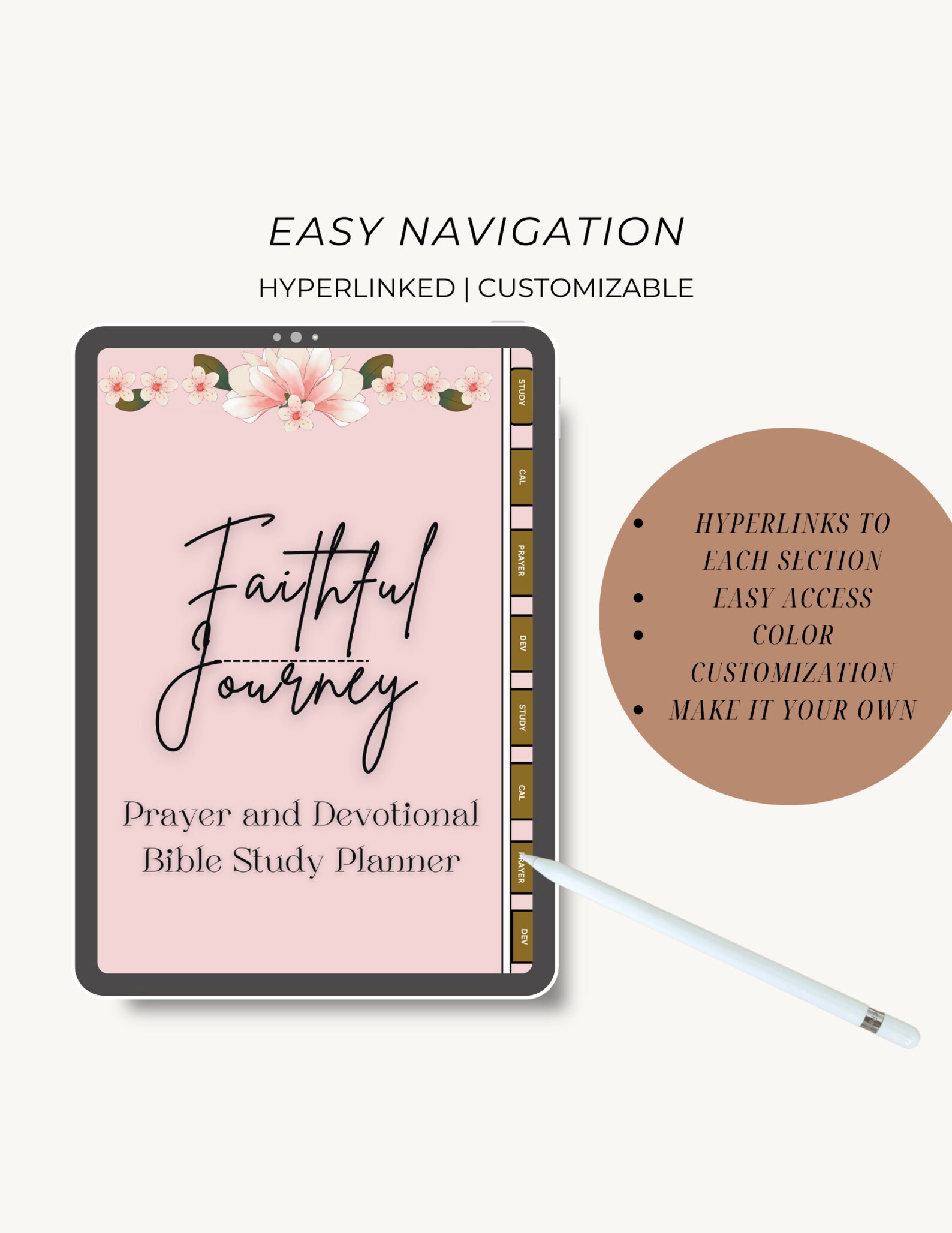 2024 Digital Prayer Journal: Prayer Planner, Digital Prayer Journal ...