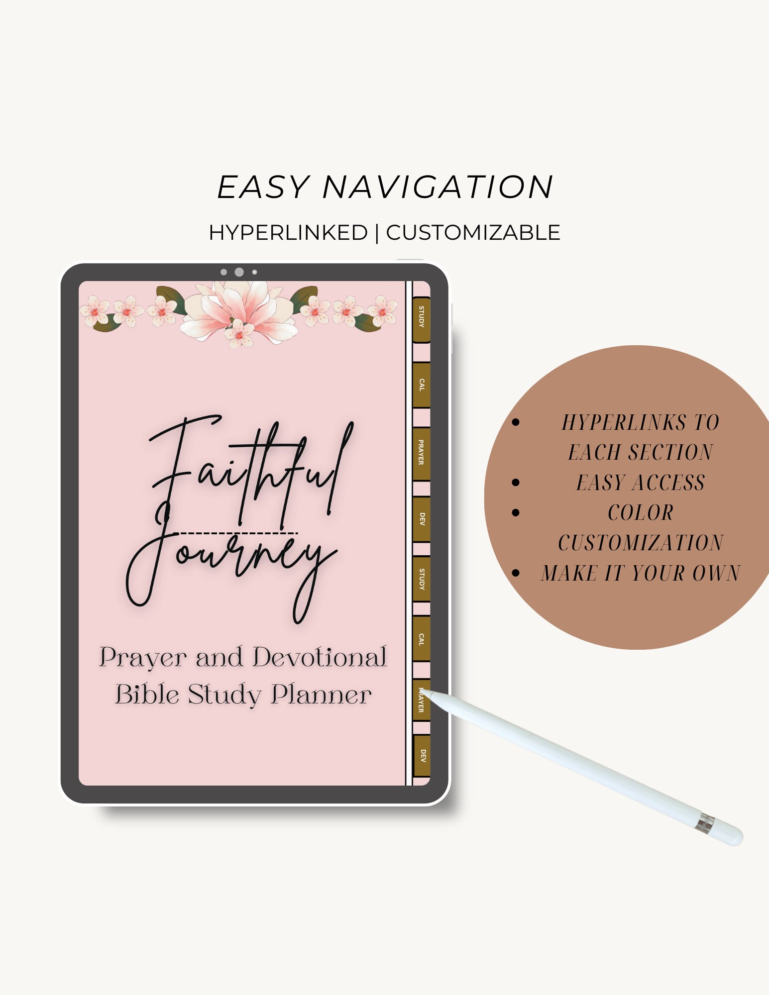 2024 Digital Prayer Journal: Prayer Planner, Digital Prayer Journal ...