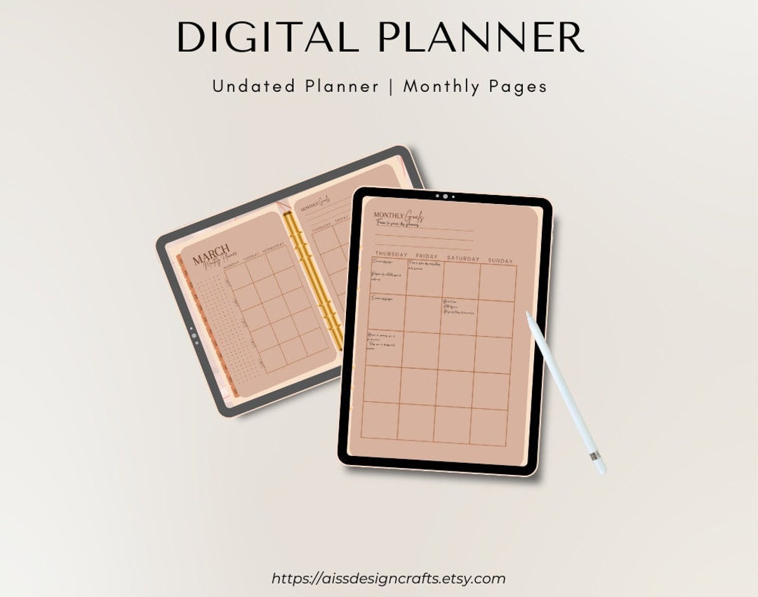 Digital Planner, Agenda, Ipad, Digital Planner, Android, Printable ...