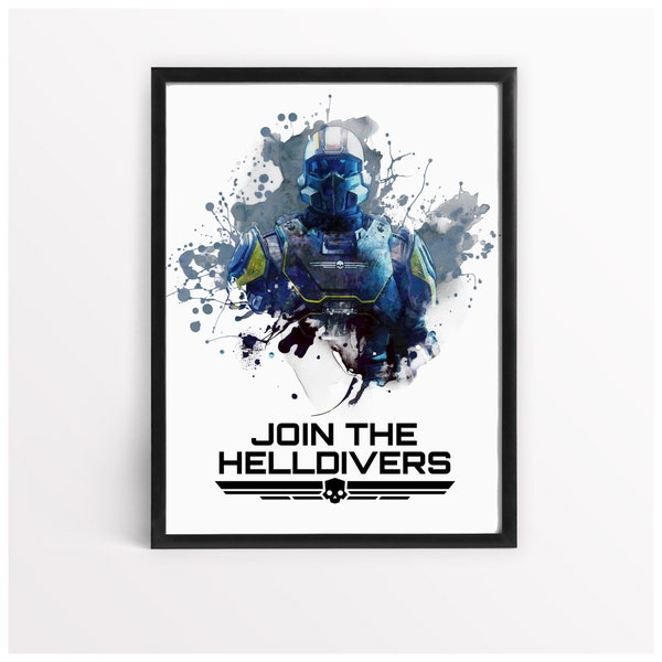 Helldivers 2 Propaganda Poster - Etsy
