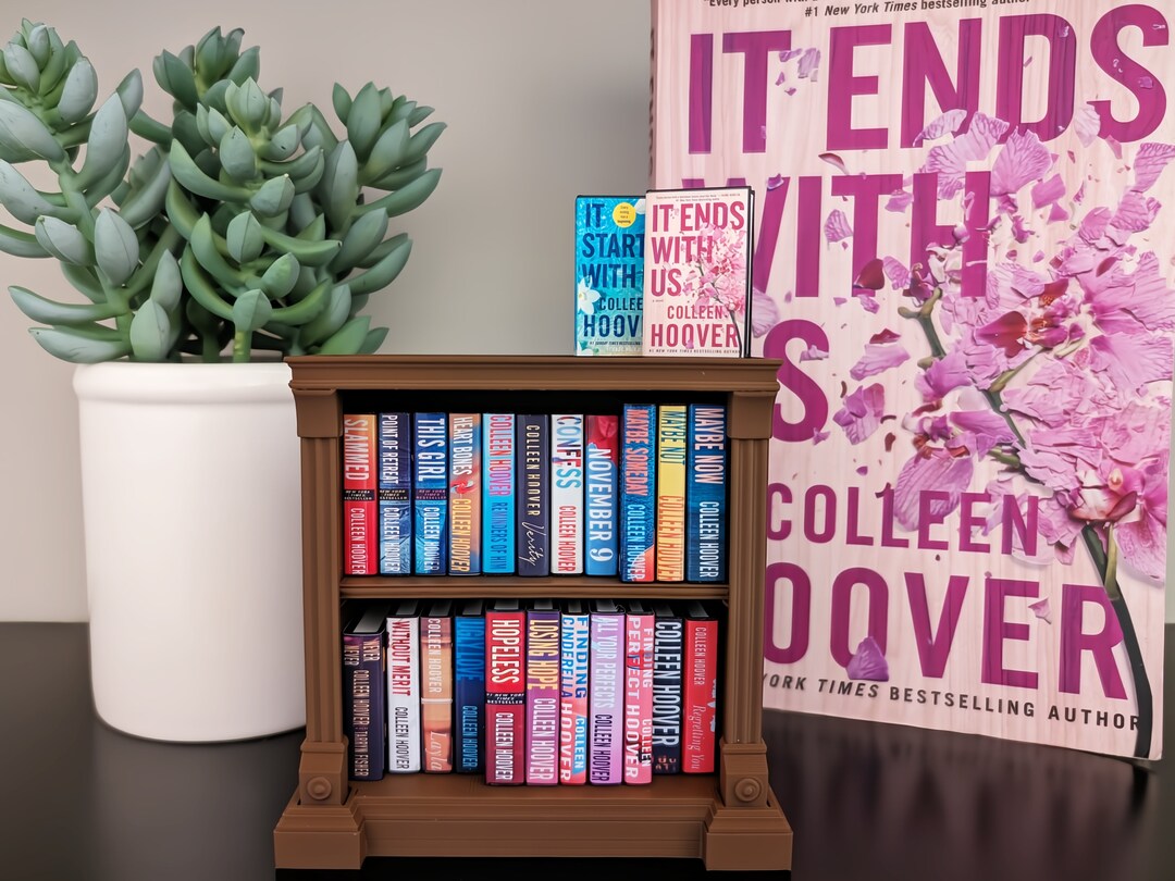 Collection de mini-livres : 24 livres miniatures de COLLEEN HOOVER catalogue auteur complet Mini ...