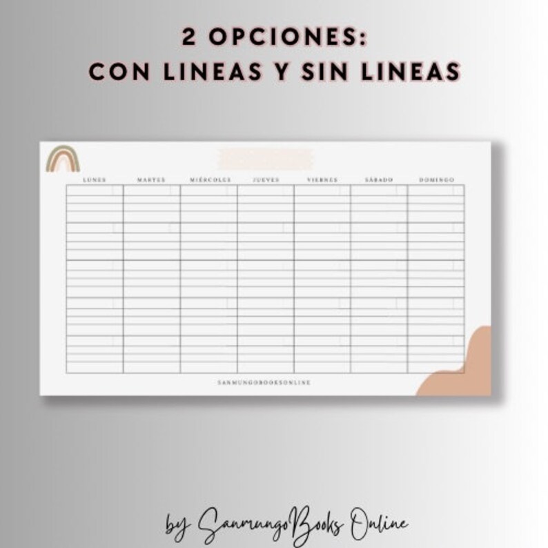 EDITABLE and PRINTABLE CALENDAR in PDF/A4 Horizontal Format/with or ...