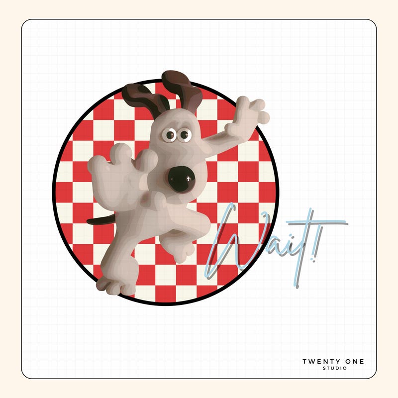 Gromit Cartoon - Etsy