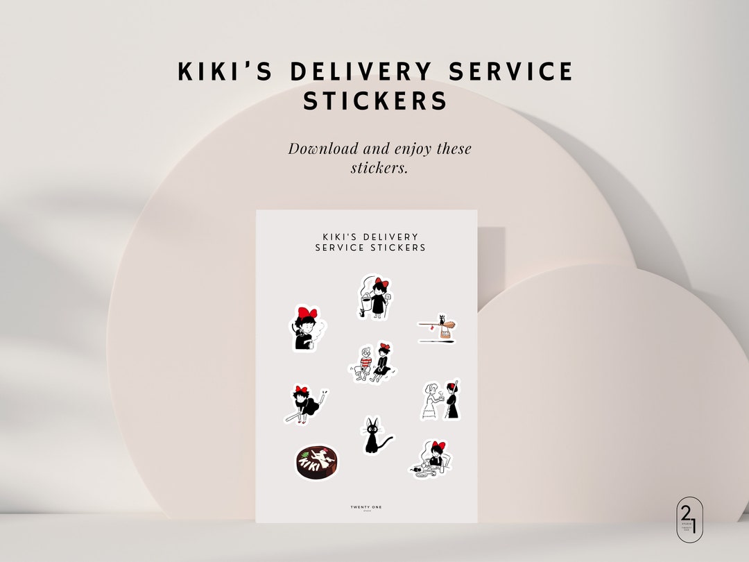 Kiki's Delivery Service Stickers - Etsy