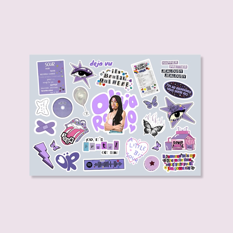 Olivia Rodrigo Logo Png - Etsy