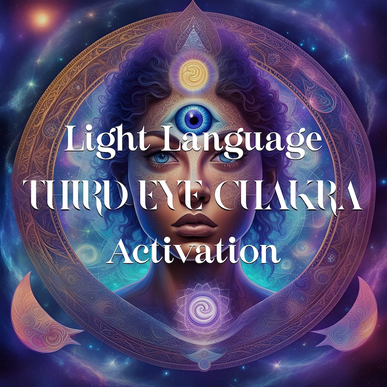Third Eye Chakra Light Language Activation, Light Codes MP3, Audio Transmission - Etsy