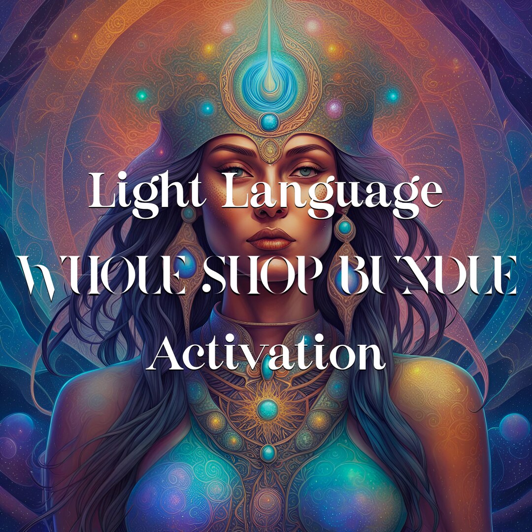 Whole Shop Bundle Light Language Activation, Light Codes MP3, Audio Transmission - Etsy