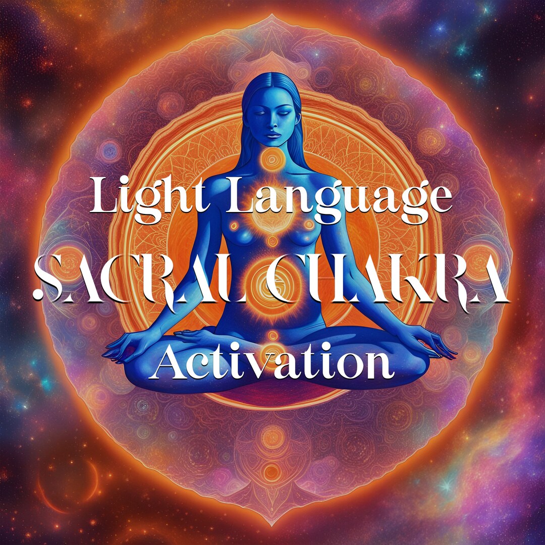 Sacral Chakra Light Language Activation, Light Codes MP3, Audio Transmission - Etsy