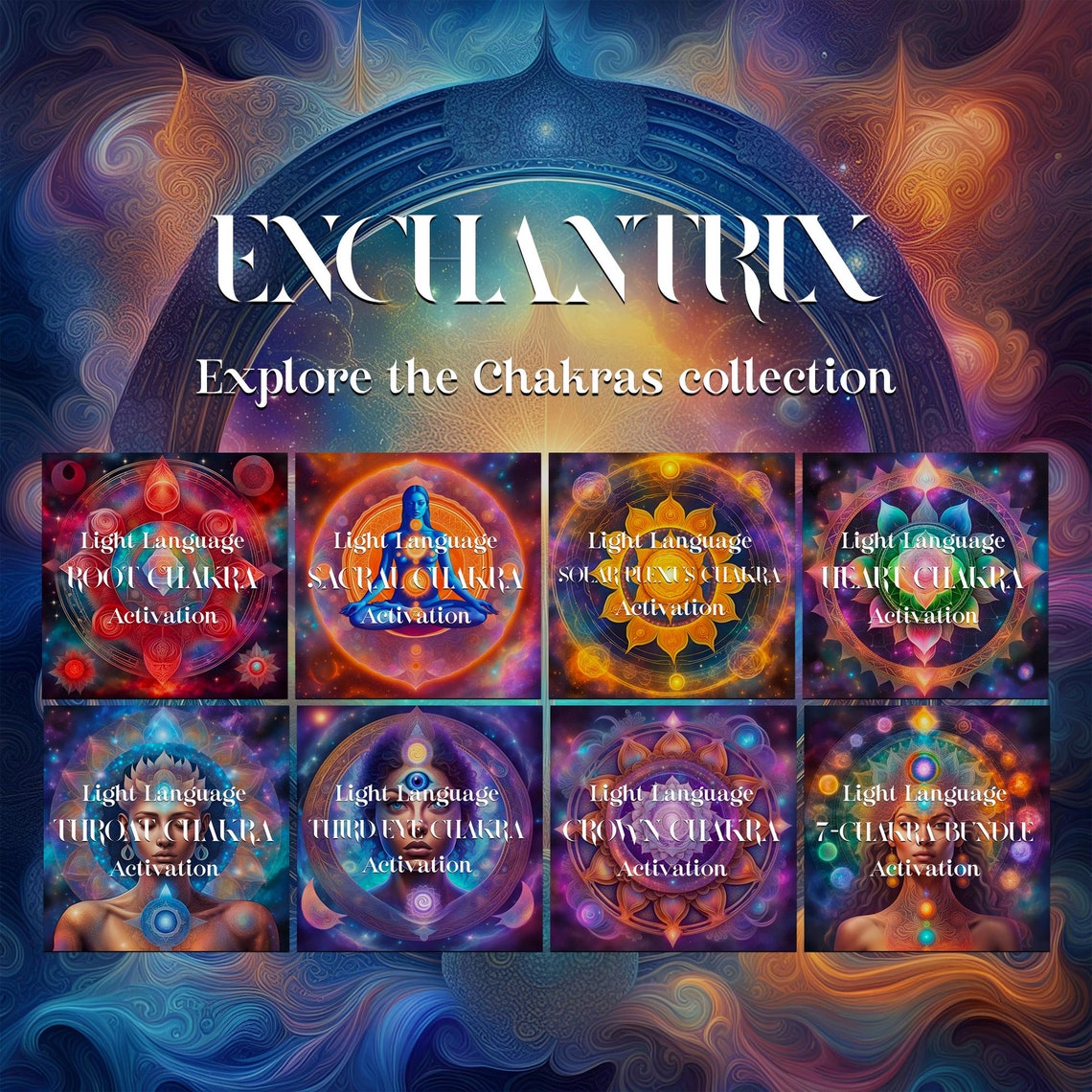 Third Eye Chakra Light Language Activation, Light Language Transmission ...