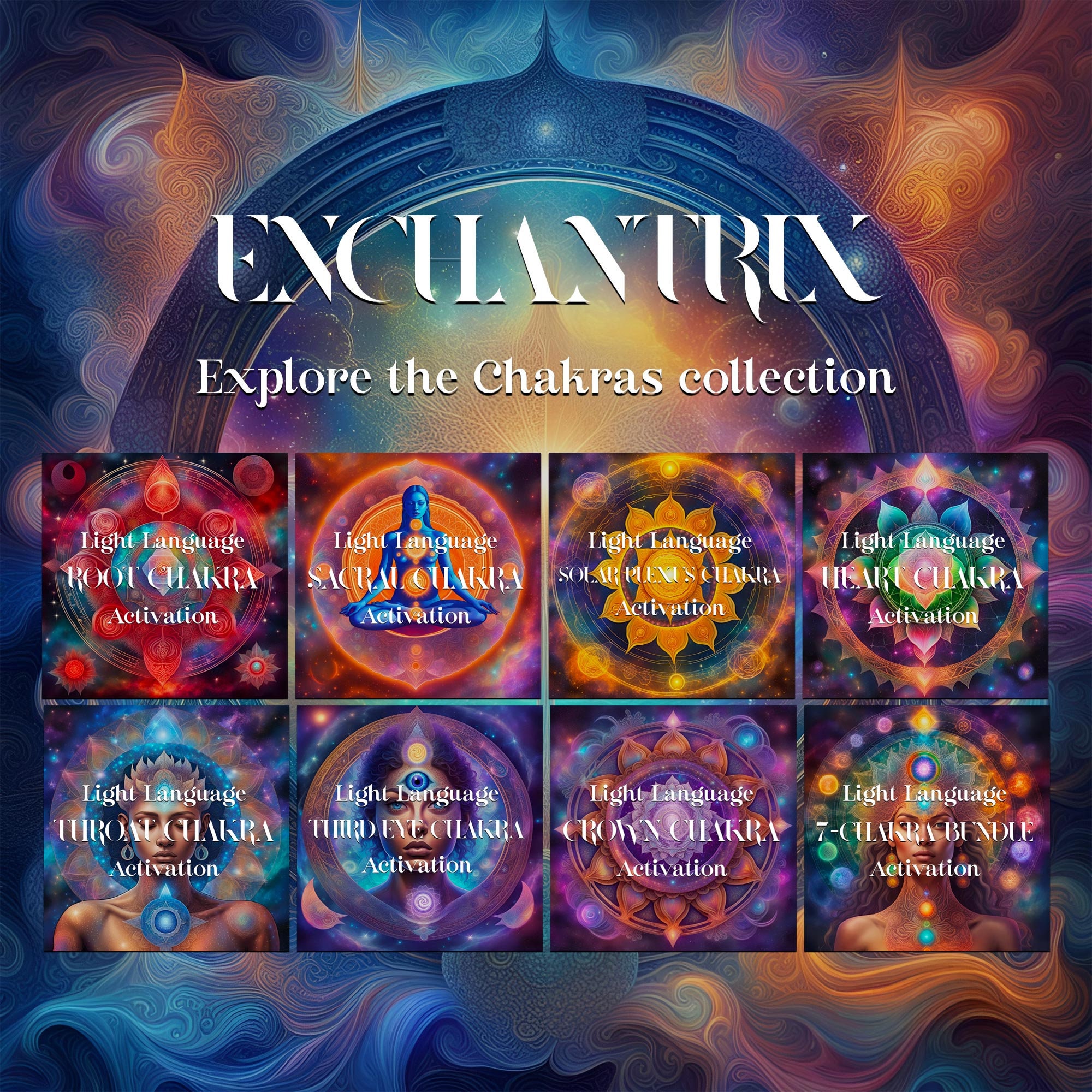 Third Eye Chakra Light Language Activation, Light Language Transmission ...