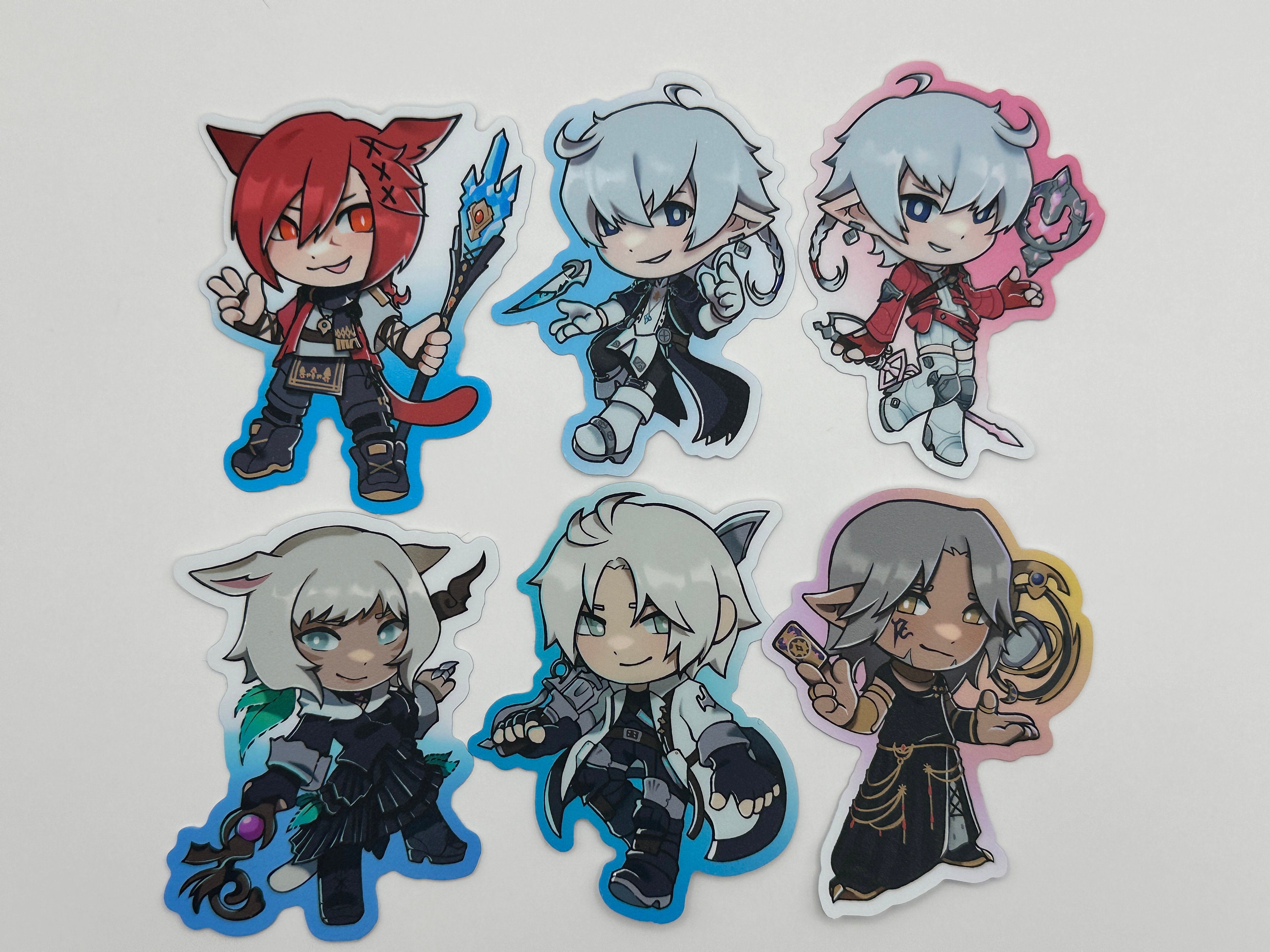 FFXIV NPC 2.5 Stickers - Etsy