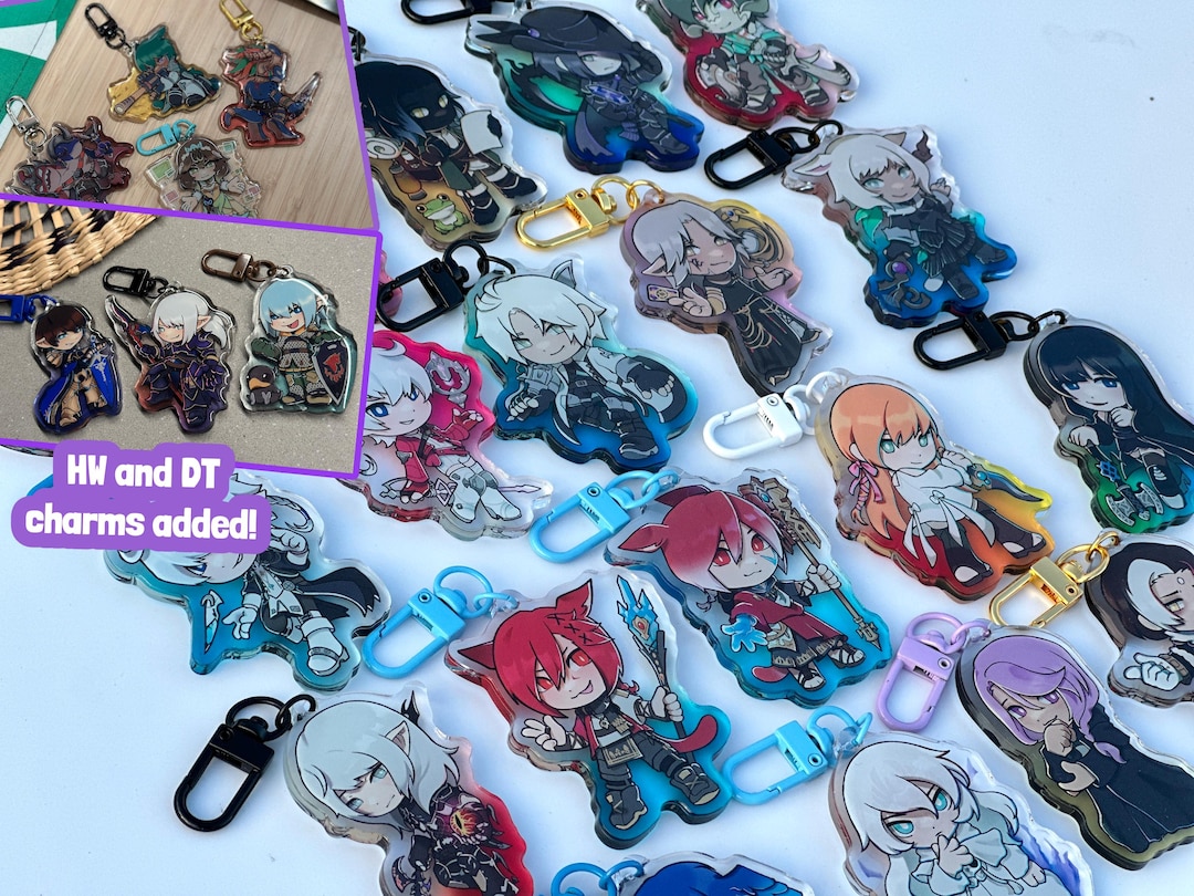 FFXIV NPC 2.5" Charms - Etsy