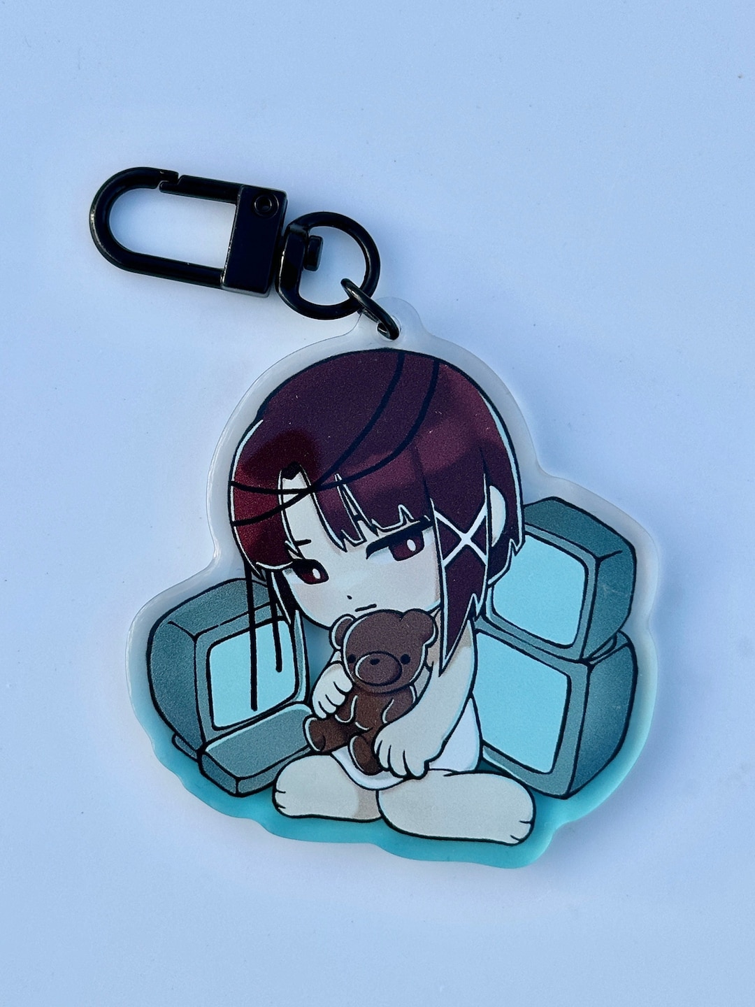 Serial Experiments Lain 2.5" Charm - Etsy
