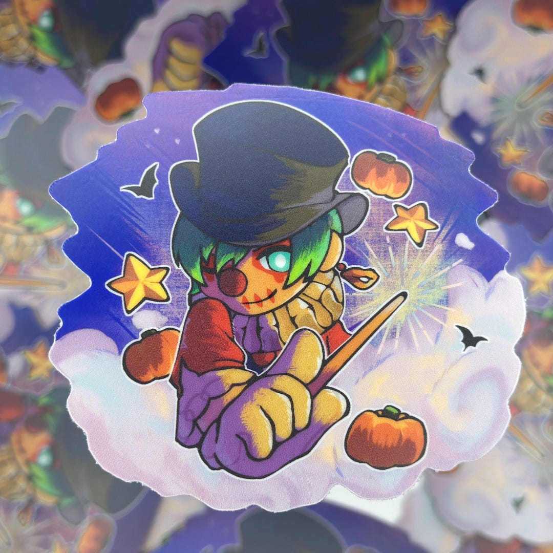 FFXIV Papa Gruff 3” Holo Sticker - Etsy