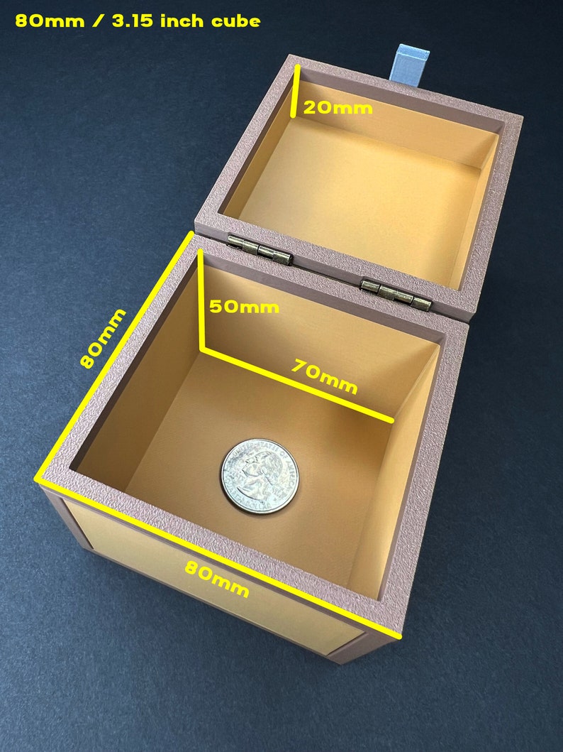 Minecraft Chest Inspired IRL Storage Chest, Gift for Minecraft Gamer ...