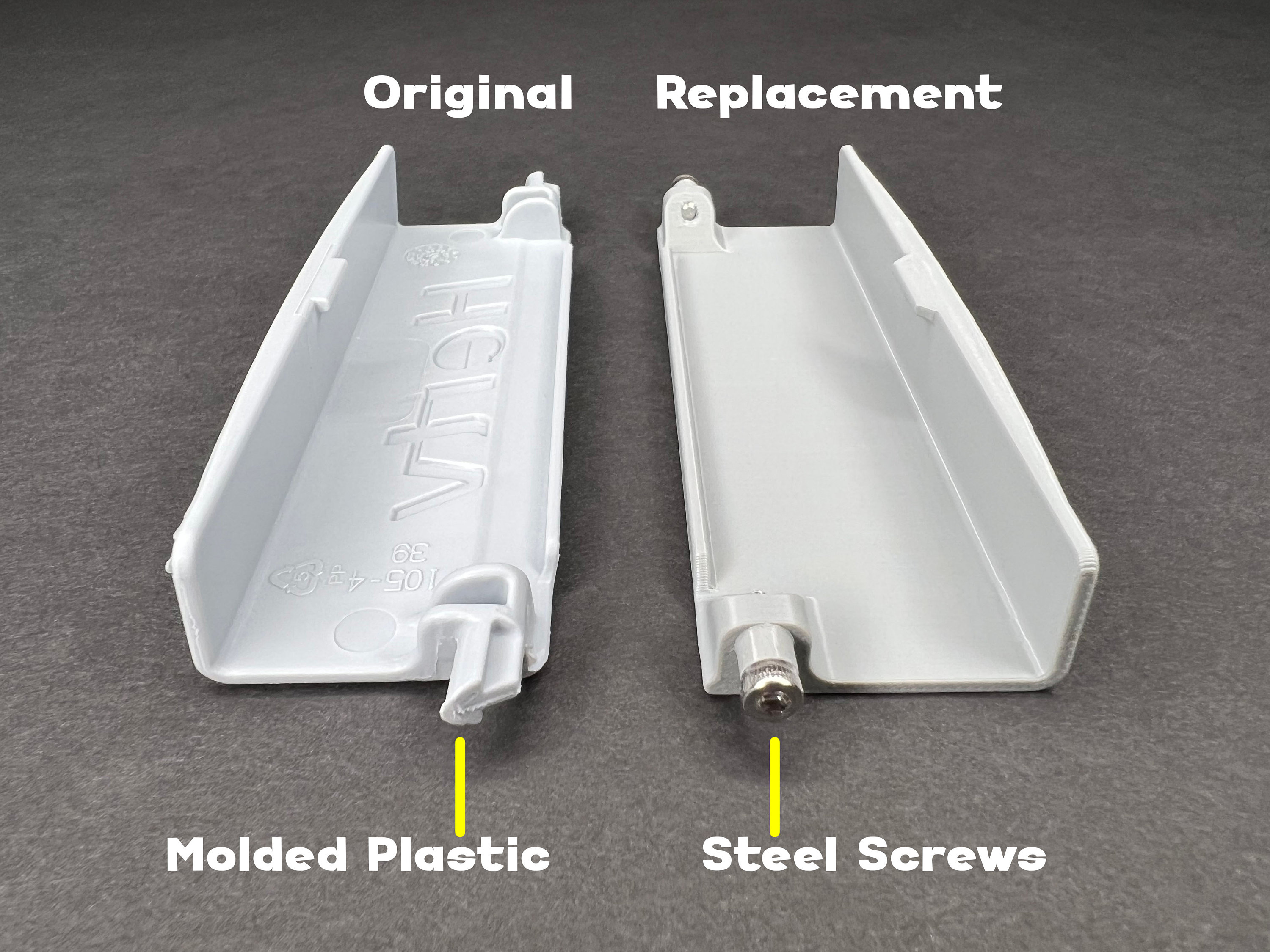 Replacement Latch Handle (2-pack) for Hefty Hi-rise Storage Bins ...