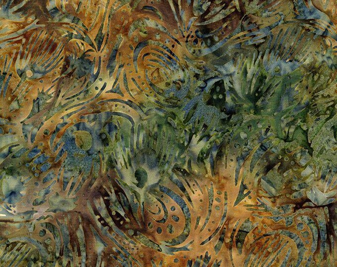 Tonga Batik Farm Sweet Home - Harvest Thistle Bloom - Timeless ...