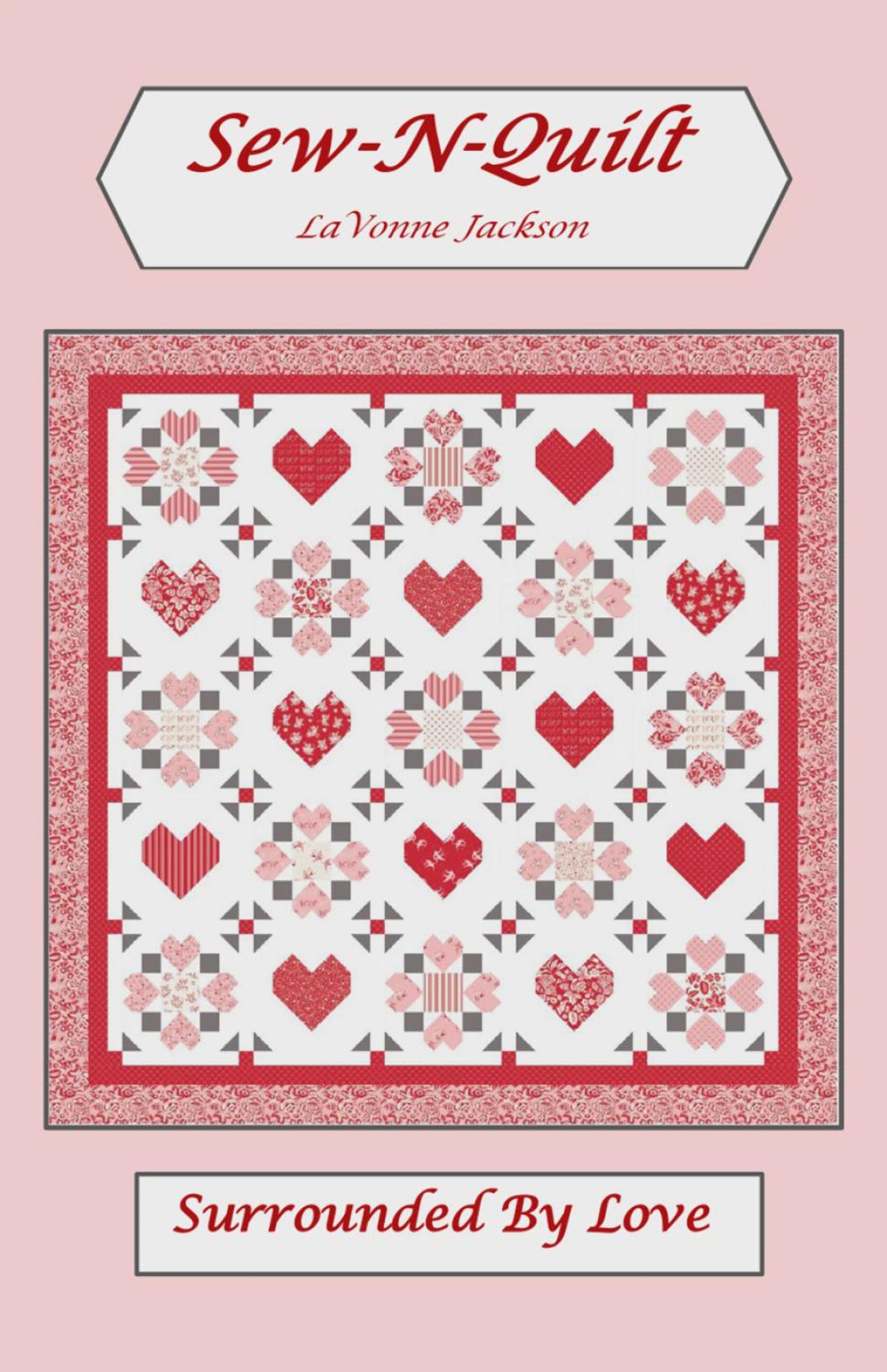 Surrounded by Love - a Physical Pattern by Sew-n-quilt - Etsy