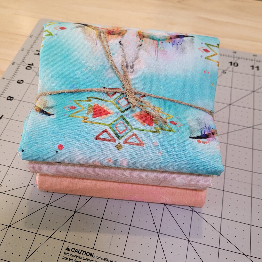 3-yard Fabric Bundle 1 Yard of Each of 3 Unique Fabrics curated and ...