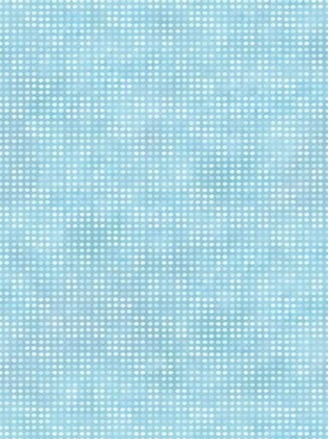 In the Beginning - Dit Dot - Sky Blue by the Yard - Etsy