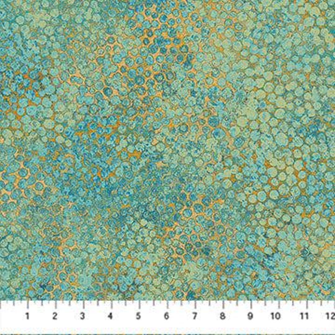 By the Yard Shimmer 108" Wide Back Dawn Large Pebbles by Deborah ...