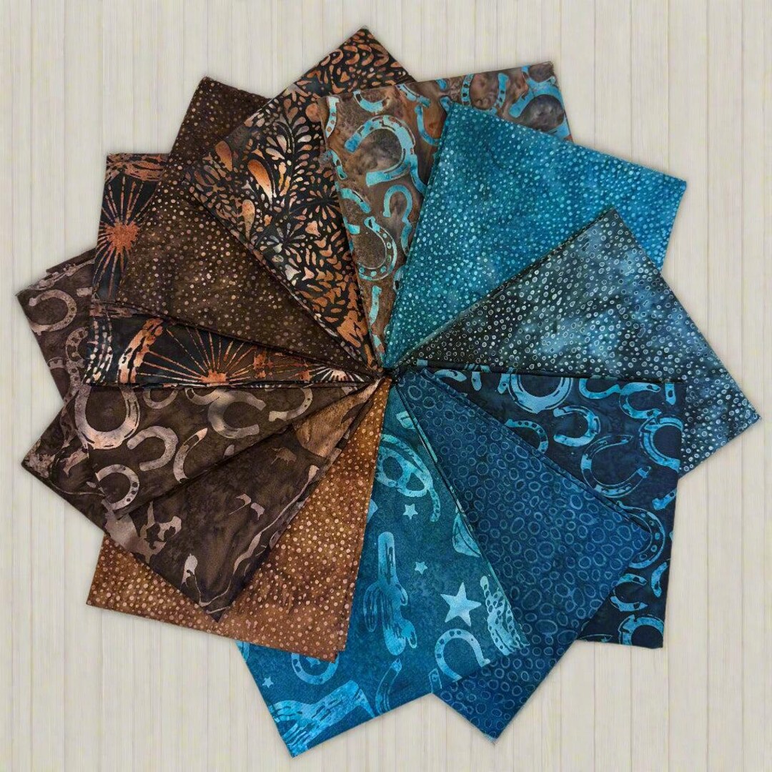 Fat Quarter Bundle - Hoffman Bali Batik - 12 Fat Quarters - Etsy