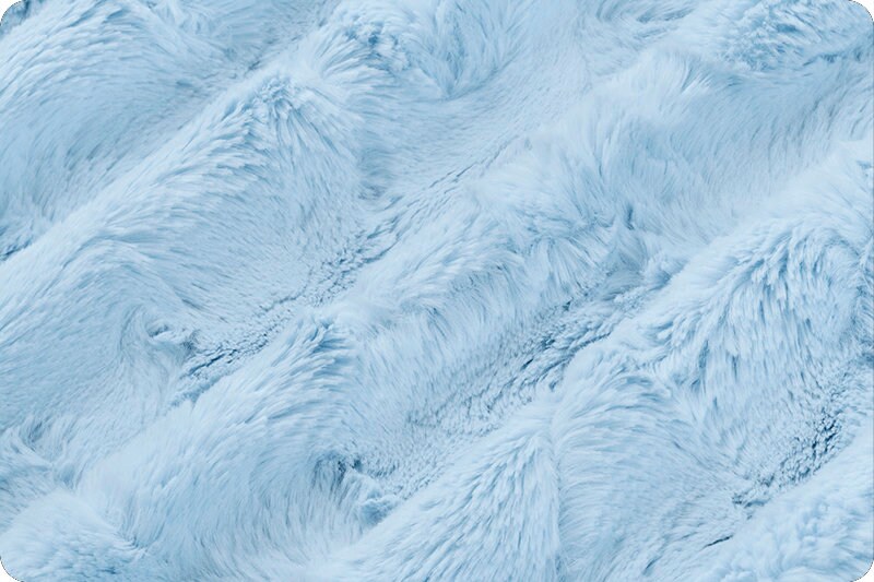 Shannon Luxe Cuddle Hide Minky Baby Blue by THE YARD - Etsy