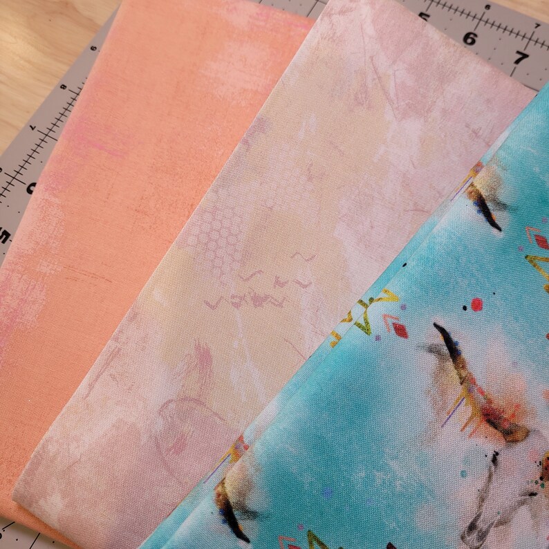 3-yard Fabric Bundle 1 Yard of Each of 3 Unique Fabrics curated and ...