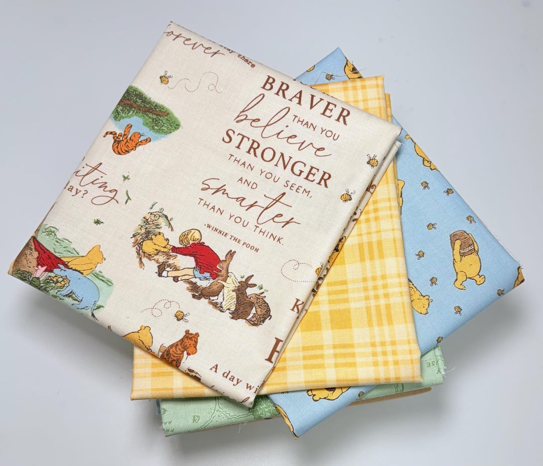 Winnie the Pooh Fat Quarter Bundle | 6016 - Etsy
