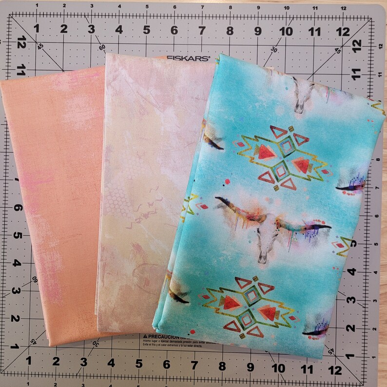 3-yard Fabric Bundle 1 Yard of Each of 3 Unique Fabrics curated and ...
