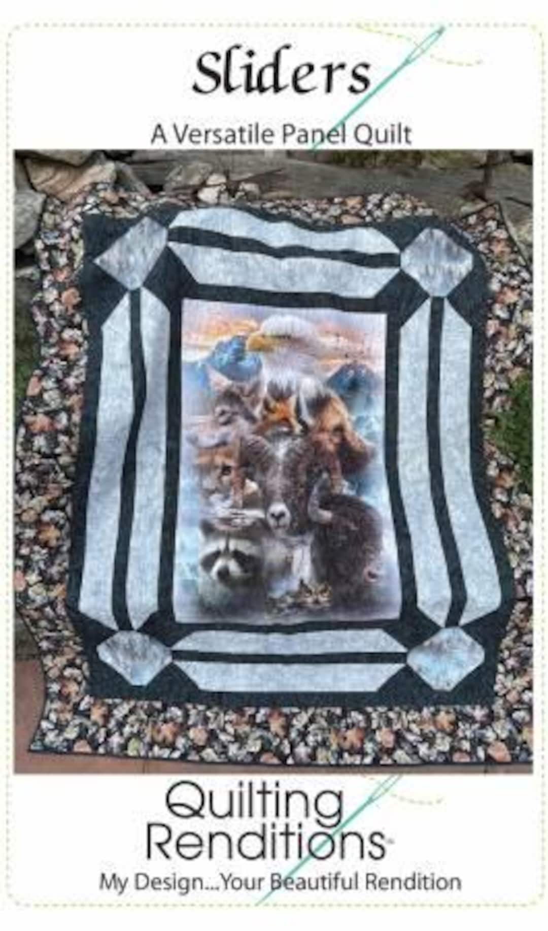 Sliders: Physical Quilt Pattern by Quilting Renditions - Etsy