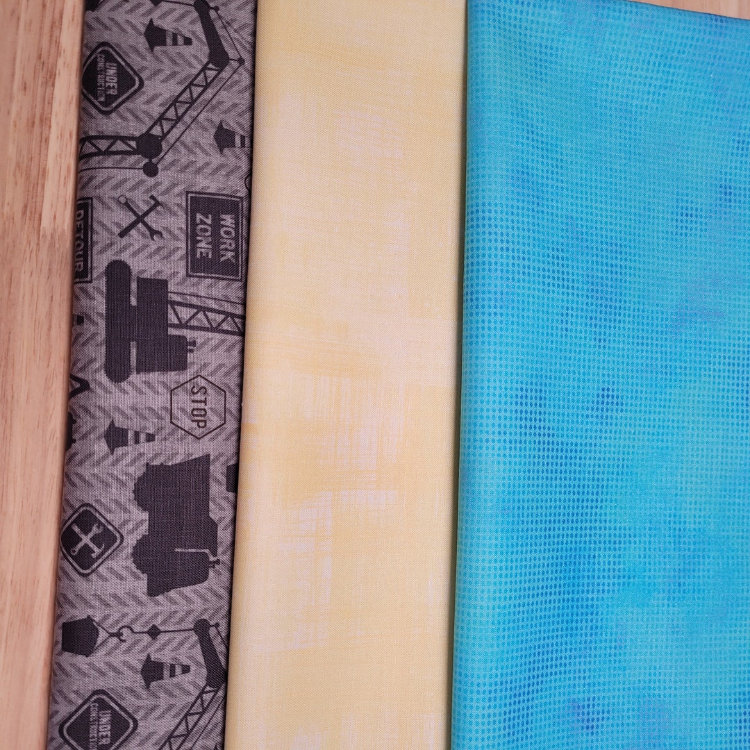 3-yard Fabric Bundle - 1 Yard of Each of 3 Unique Fabrics -curated and ...