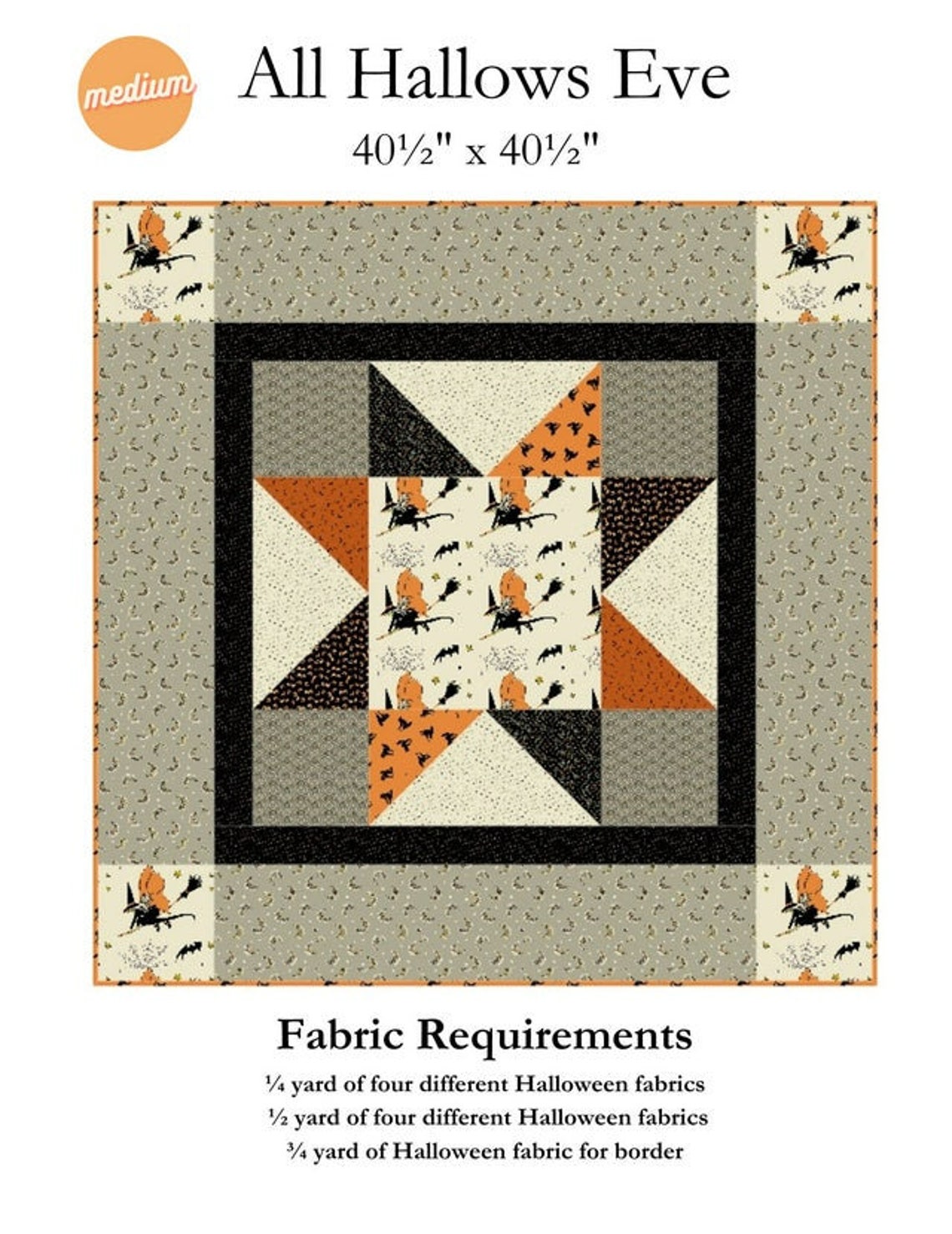 All Hallows Eve Quilt Kit - Etsy Canada