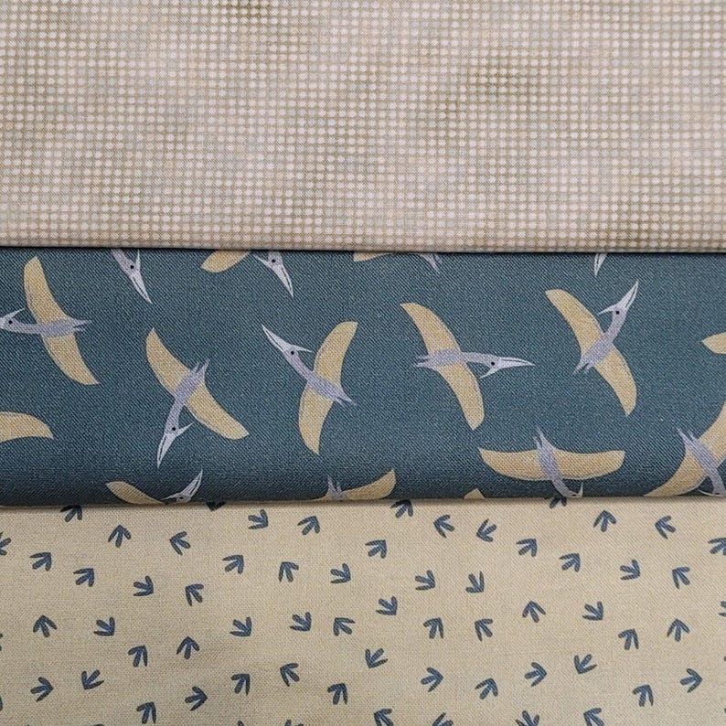 3-yard Fabric Bundle 1 Yard of Each of 3 Unique Fabrics curated and ...