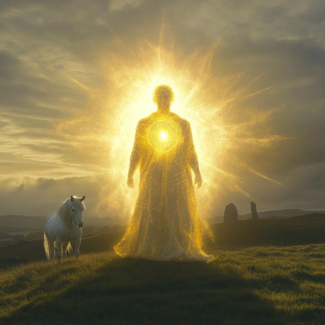 Belinus, the Celtic Sun God of Light and Prosperity - Etsy