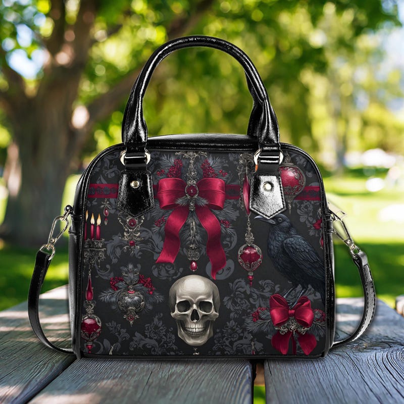 Skull Roses Handbag - Etsy