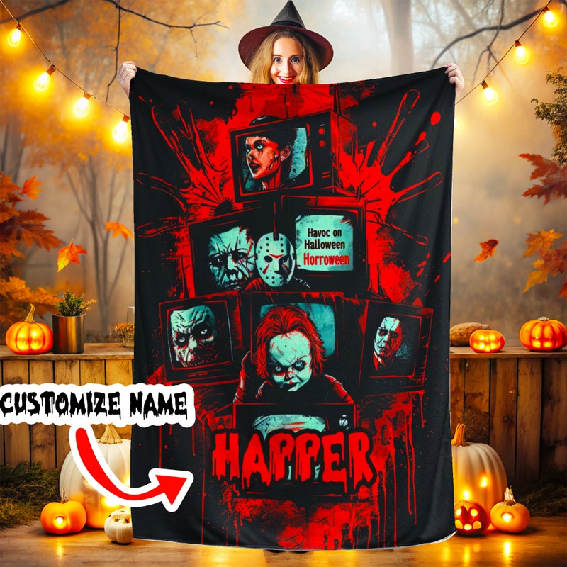 Horror Blanket - Etsy