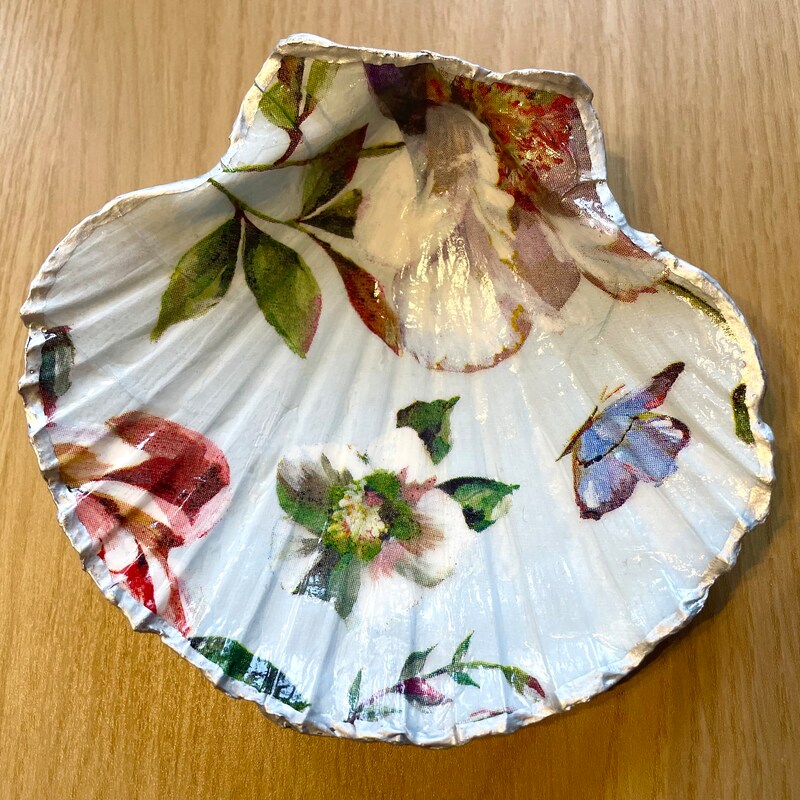 Decoupage Shells - Etsy