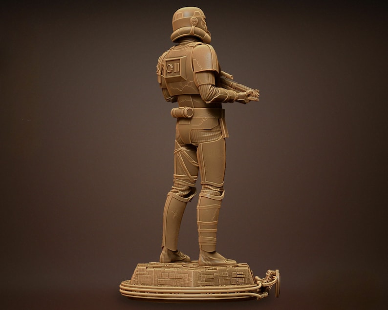 Night Trooper Sculpture Star Wars High Quality STL 3D Digital Print STL ...