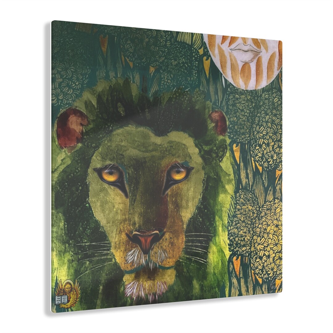 Acrylic Print Venetian Lion Art Reproduction - "leone Di Venezia ...