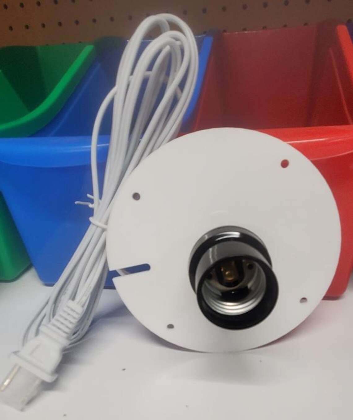 3 Blow Mold Light Kits 3.5" Acrylic Discs W/8foot AC Cords - Etsy