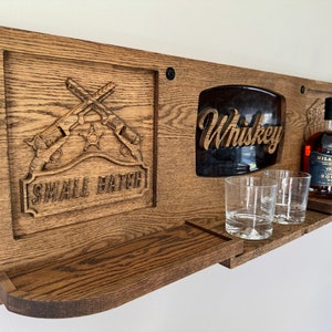 Custom Whiskey Shelf and Bar Decor - Perfect Gift for Him - Free ...